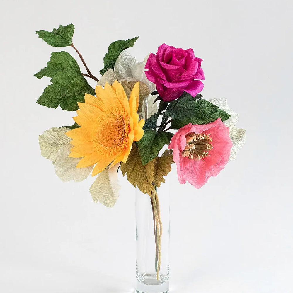 Pink Lemonade - Paper Flower Arrangement – unwilted